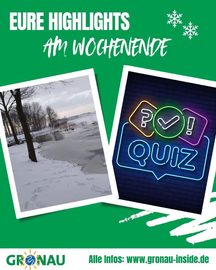 We're starting the new year with our weekend tips again! 😊 Take a look ...